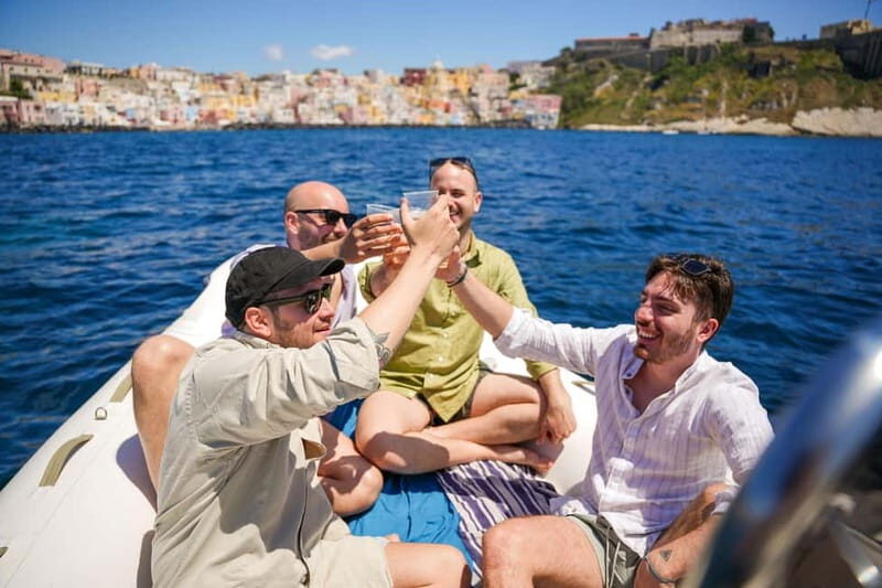 Naples Posillipo: Sunset Dinghy Tour with Aperitif and Bathing - The Experience in Detail
