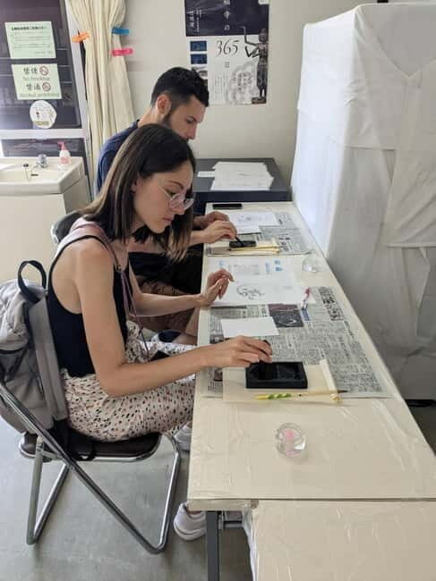 Nara: Create Calligraphy Art at Kohfuku-ji with Local Artist - An In-Depth Look at the Experience