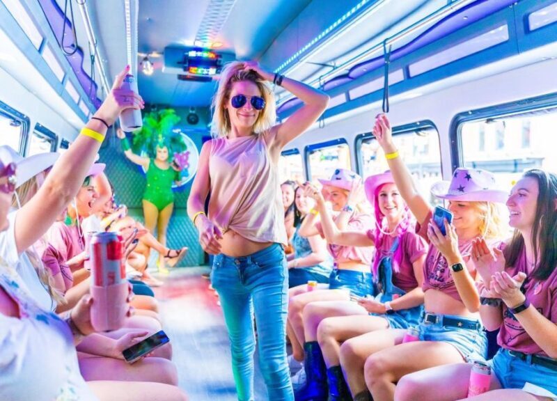 Nashville: Drag Queen Party Bus w/Games, Dancing & Drag Show - Detailed Tour Breakdown