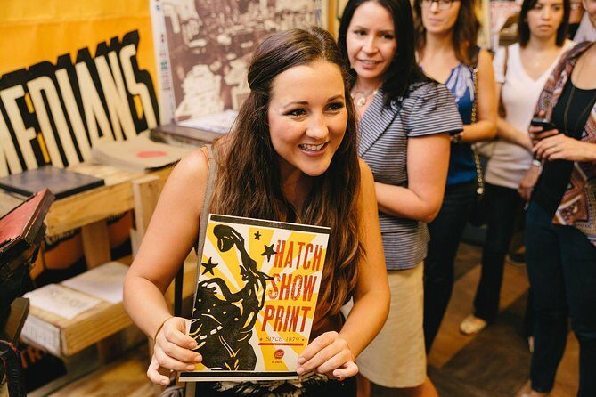 Nashville Hatch Show Guided Letterpress Tour with Souvenir Poster - The Real Value