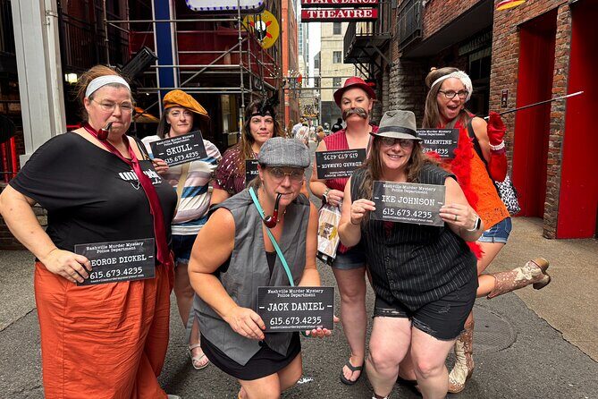 Nashville Murder Mystery Interactive Party Game & Pub Crawl - The Itinerary: An Authentic Dive into Nashville’s Past and Present