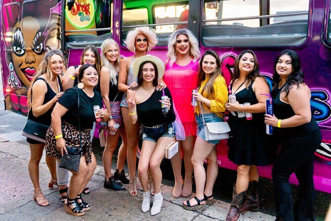 Nashville Party Bus with Drag Queen Hosts & Live Performances - Group Size, Duration, and Price: What’s the Value?