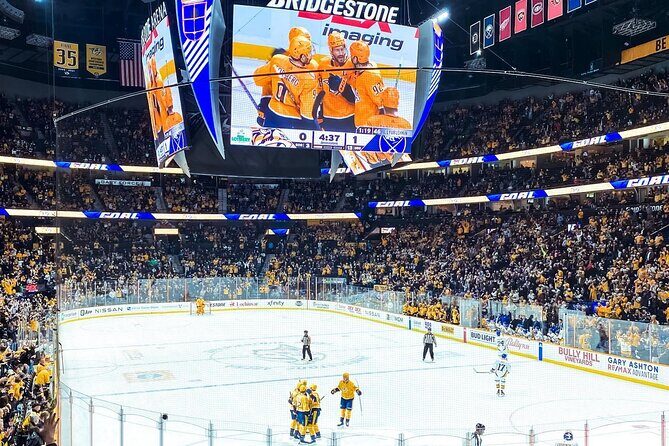 Nashville Predators Ice Hockey Game Ticket at Bridgestone Arena - An Authentic Nashville Hockey Night