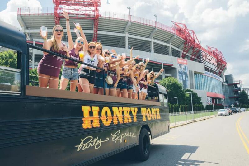Nashville's Wildest Honky Tonk Party Bus | Public Tour (21+) - Key Points
