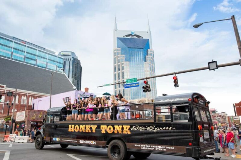 Nashville's Wildest Honky Tonk Party Bus | Public Tour (21+) - The Experience & What Travelers Say