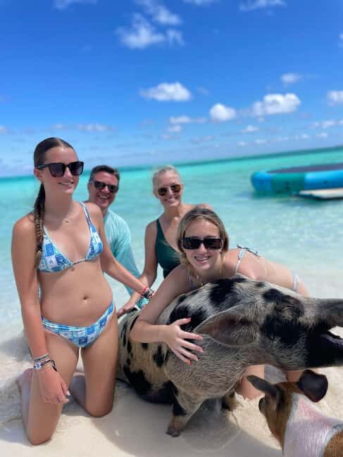 Nassau: 3-Island Snorkel Tour with Pigs, Beach Club, & Lunch - Key Points