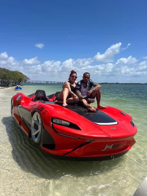 Nassau Bahamas: 30-Minute Jetcar Rental on Beautiful Island - Floating Bar and Refreshments