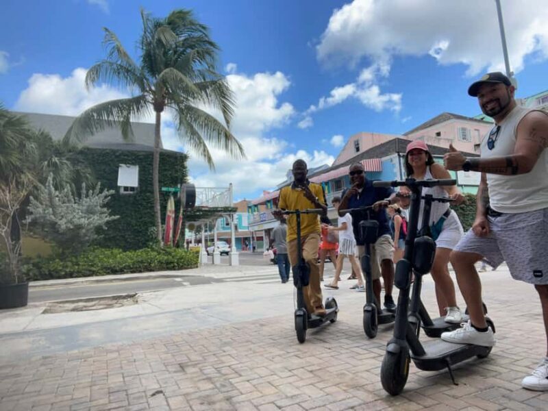 Nassau: E-Scooter Tour with Food Tasting and Local Drinks - Key Points