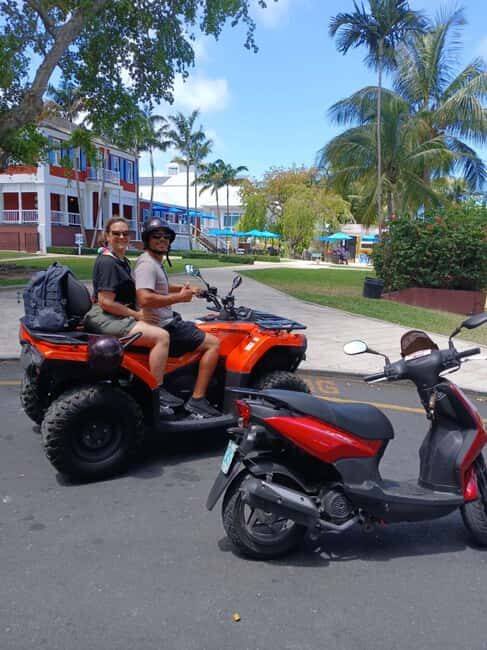 Nassau: Guided Scooter/ATV Rental or Tour w/Beach Day Bundle - FAQs
