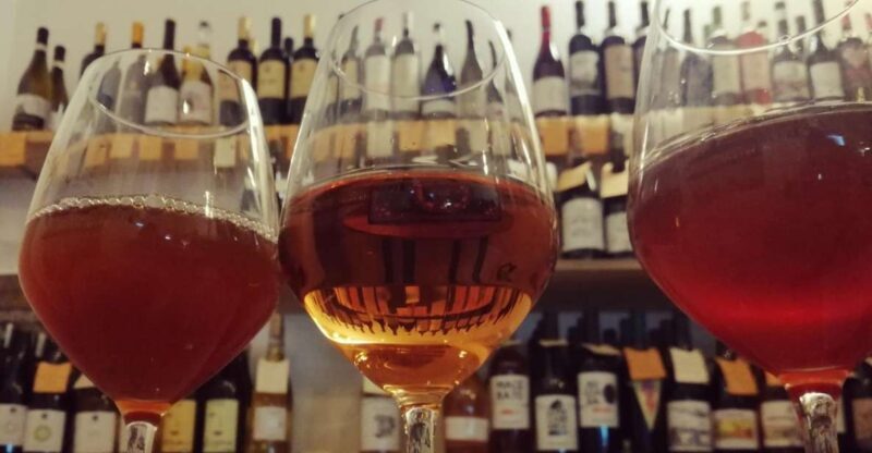 Natural Wine Tasting with snacks at Bottega Monteleone - Authenticity and Value