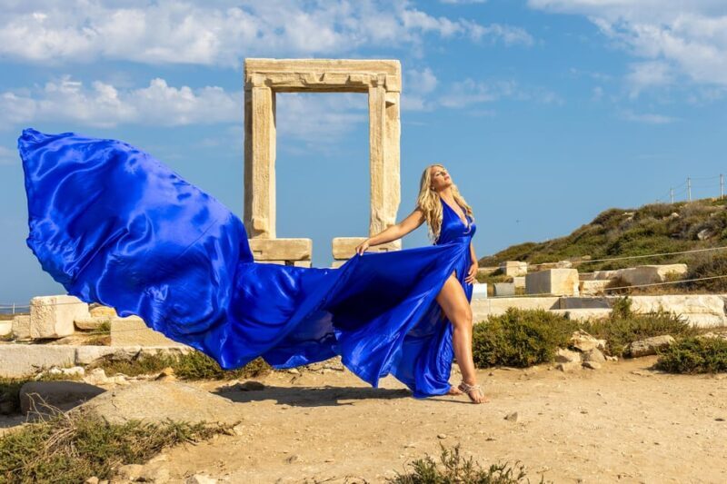 Naxos Flying Dress Photo Shooting - The Locations: Why They Matter
