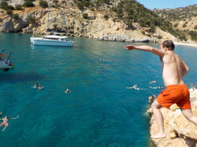 Naxos: Luxury Catamaran Day Trip with Lunch and Drinks - The Sum Up