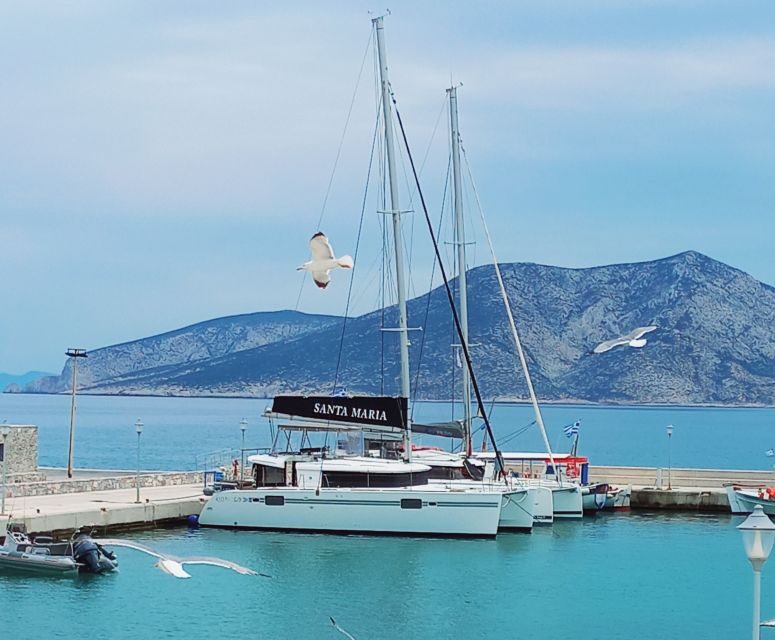 Naxos: Naxos Catamaran Sailing Cruise with Lunch and Drinks - FAQ