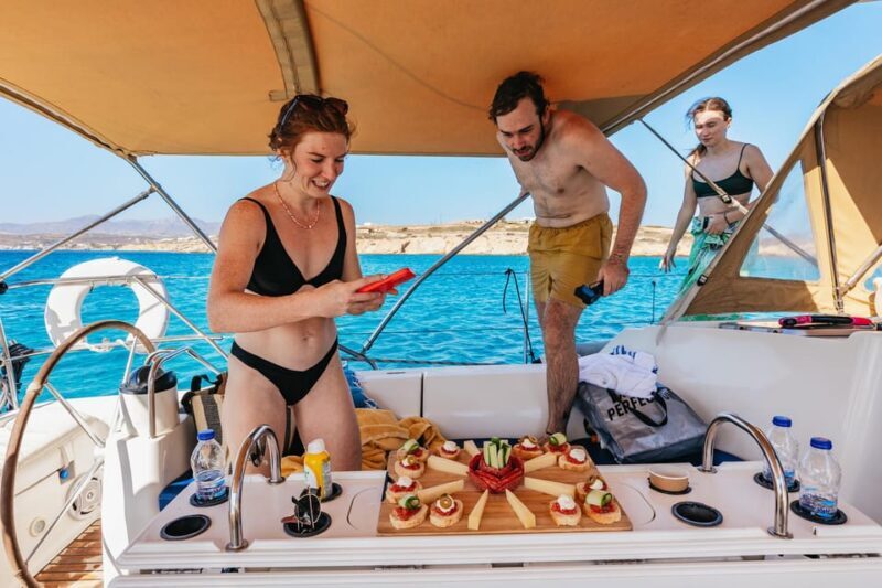 Naxos/ Paros: Sailing Cruise with Food and Drinks - Key Points