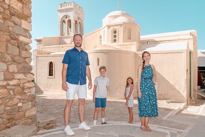 Naxos Private Professional Photoshoot & Free Adobe Photoshop Edit - A Closer Look at the Photoshoot Experience