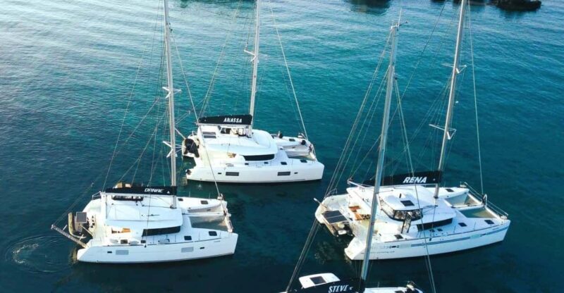 Naxos: Private Sunset Catamaran Cruise with Dinner - Key Points