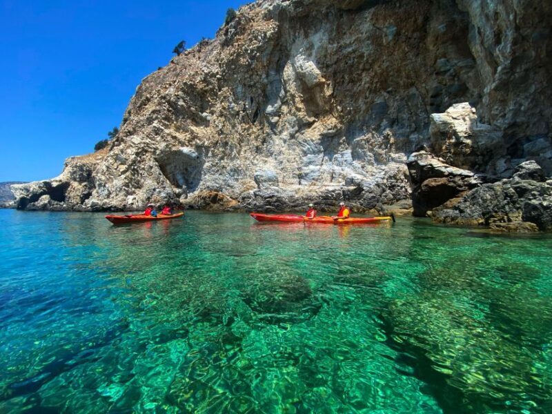 Naxos: Rhina Cave and Coastline Sea Kayaking Tour - An Authentic, Eco-Friendly Way to Discover Naxos