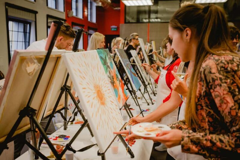 Neon Paint - Painting and Wine in the Dark in Krakow - The Sum Up