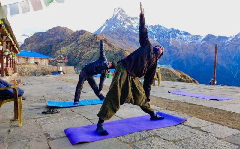 Nepal: 10 Days Annapurna Basecamp Yoga Trek - The Yoga Component