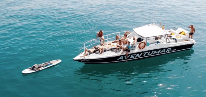 Nerja: Maro Waterfall Boat Trip with Paddleboarding & Drink - Water Activities and the Experience of Guides
