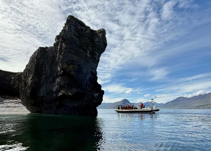 Neskaupstaður: RIB Boat Tour with Drink - An Exciting Journey through Iceland’s Fjords and Sea Caves