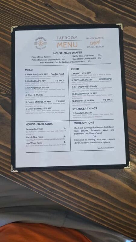 Nevada Wineries, Distillery & Meadery Tour - FAQ