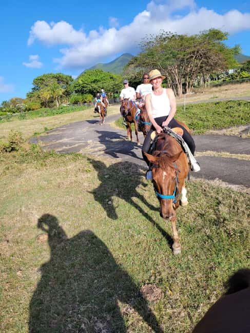 Nevis: Private Horseback Ride and Swim in the Caribbean Sea - Key Points