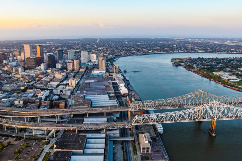 New Orleans: Daytime City Helicopter Tour - After the Flight: Return to Lakefront Airport