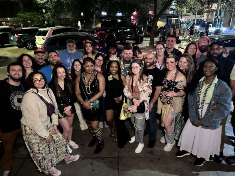 New Orleans: Ghost and Haunted Pub Crawl Tour with Free Shot - Starting Point and Overall Structure