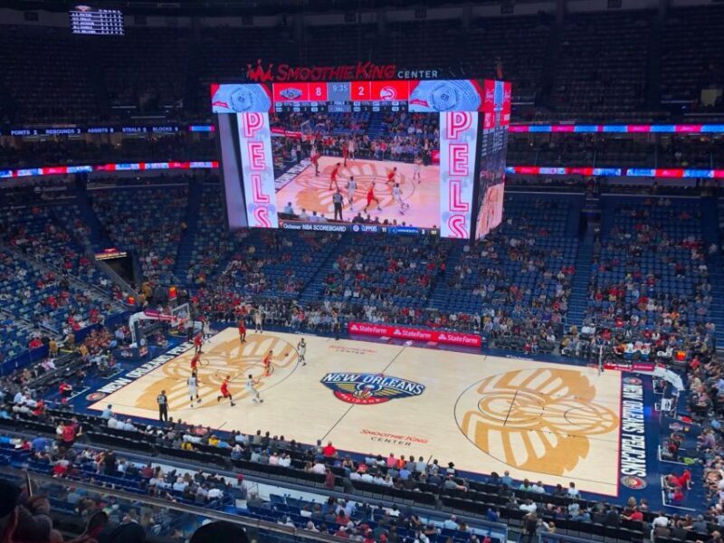 New Orleans: New Orleans Pelicans Basketball Game Ticket - The Seating and Viewing Experience