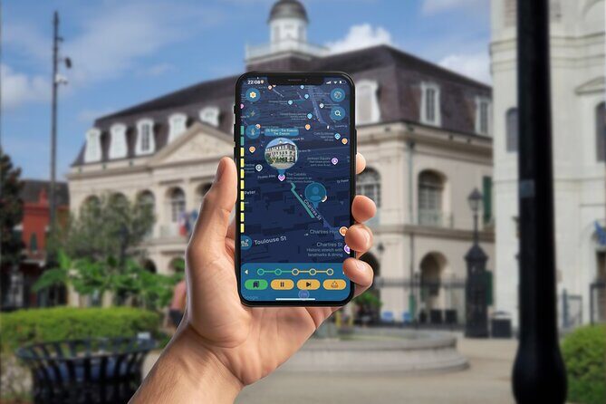 New Orleans Tour GPS App Walking Tour Mobile Game - Starting Point: Congo Square