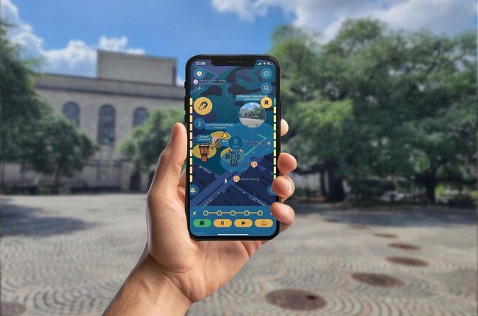 New Orleans Tour GPS App Walking Tour Mobile Game - Hidden Stories and Cultural Layers