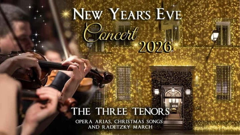 New Year's Eve concert: The Three Tenors in Rome - Key Points
