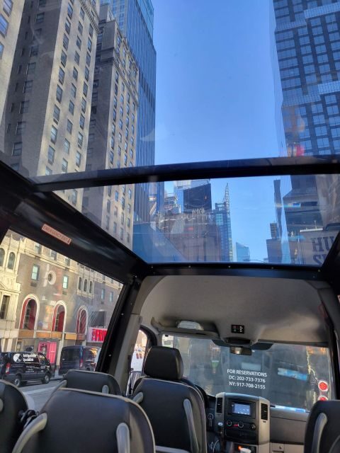 New York City: Guided Private Glass-Top Bus Tour at Night - Practical Tips