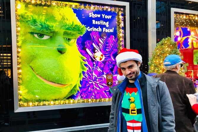 New York City Holiday Movie Sites and Lights Bus Tour - Key Points