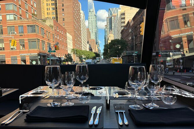 New York City Luxury 6-course Dinner Bus Tour - Realistic Expectations and Considerations