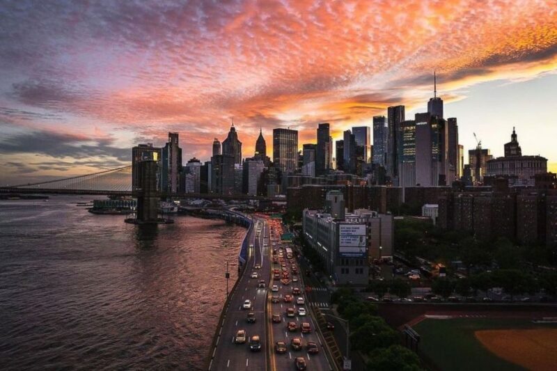 New York City: Night Skyline Bus Tour with Pizza Slice - An Overview of the Tour Experience