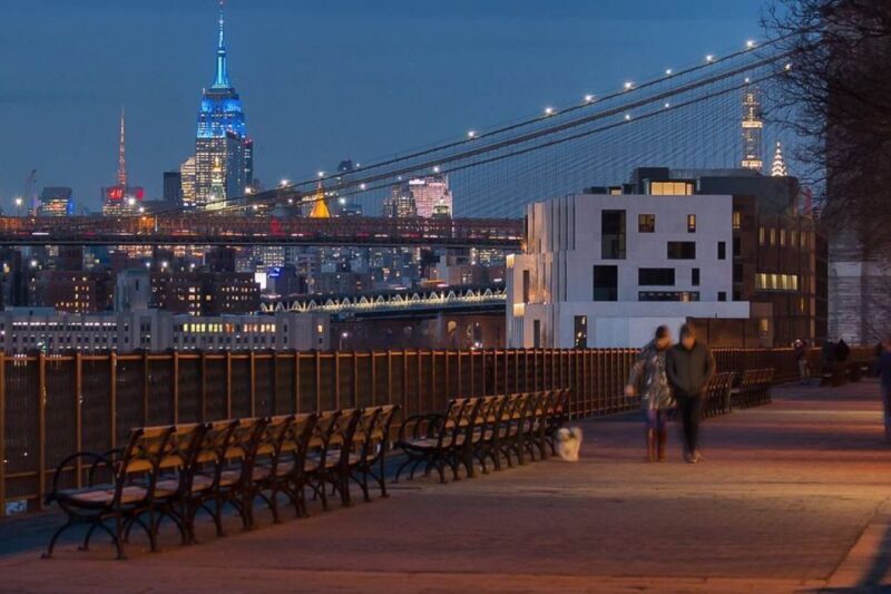 New York City: Night Skyline Bus Tour with Pizza Slice - The Stops and Highlights in Detail