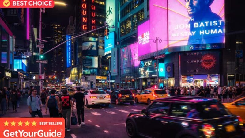 New York City: Times Square & Broadway Night Pedicab Tour - An In-Depth Look at the Night Pedicab Experience
