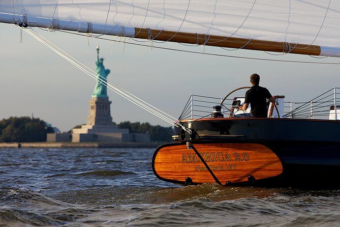 New York Day Sail to the Statue of Liberty on Schooner America - First Impressions and Overall Atmosphere