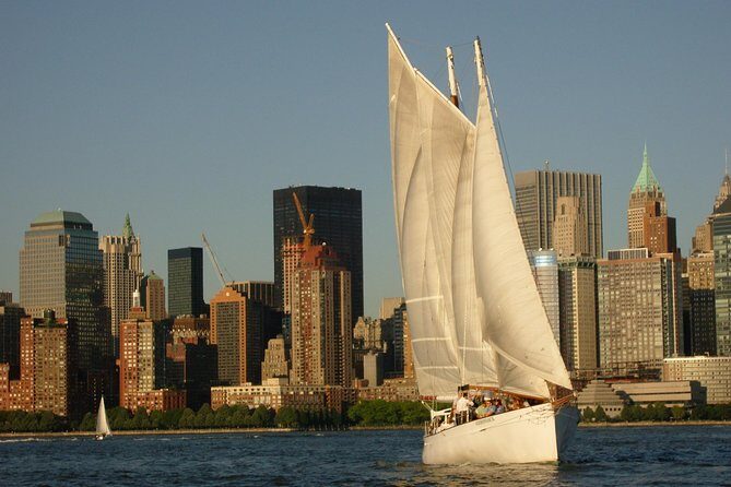 New York Sunset Schooner Cruise on the Hudson River - The Included Drink and Relaxation