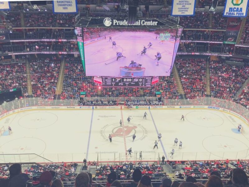 Newark: New Jersey Devils Ice Hockey Game Ticket - Authenticity and Crowd Dynamics