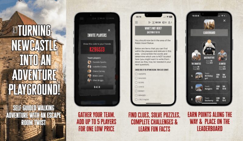 Newcastle: City Walking Tour & Exploration Game - Discover Newcastle with a Self-Guided City Adventure Using the Go Quest App