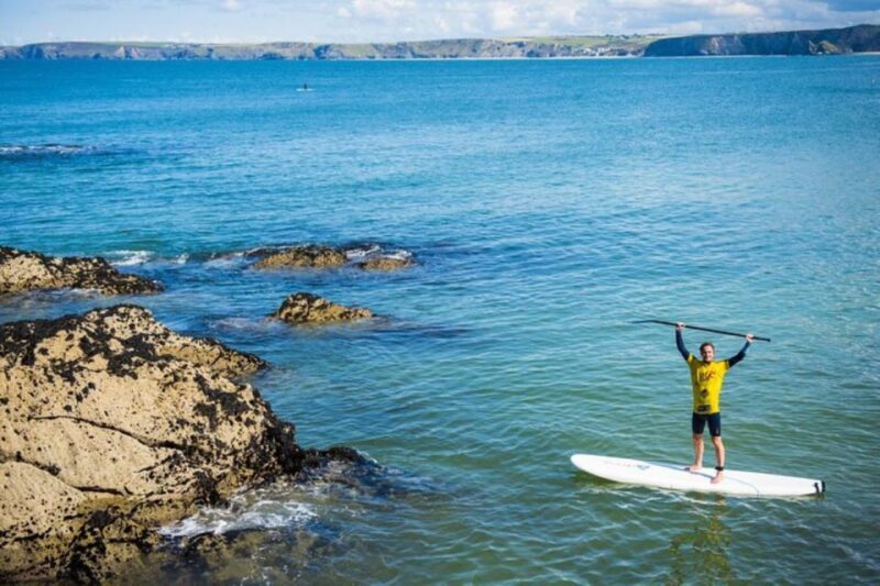 Newquay: Paddleboarding Lesson & Tour - From Equipment to Safety