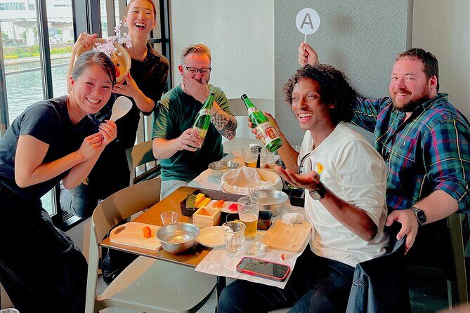 NEWSushi & Ramen Cooking & Sake Set in Tokyo!+Recipe - Introducing the Sushi & Ramen Cooking & Sake Set Tour in Tokyo