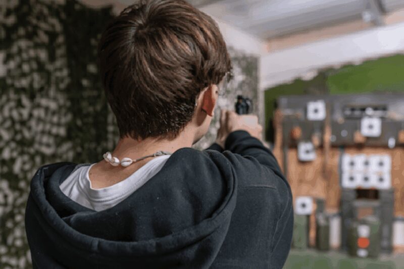 Newton Abbot: Rifle, Pistol and Simulator Combo Package - Who Will Love This Experience?