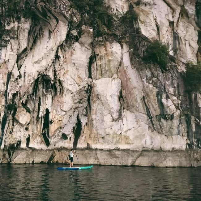 Ngoi Hoa Bay & Dragon Eyed Lake: SUP & Swim Adventure Tour - Exploring Ngoi Hoa Bay