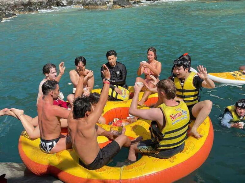 Nha Trang: Hopping Tour, Snorkeling, Boat Party, & BBQ Lunch - Tranh Beach and Free Time