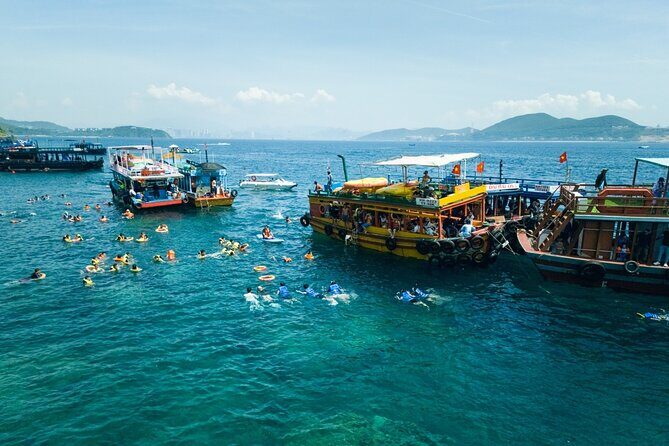 Nha Trang Marine Adventure Snorkeling, BBQ and Floating Bar - The Sum Up