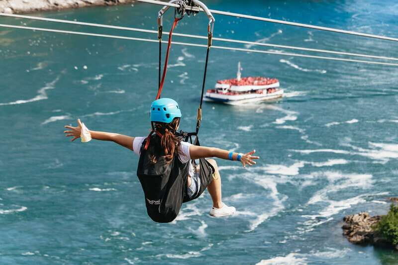 Niagara Falls, Canada: Zipline to The Falls - Who Will Love This?